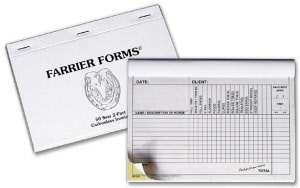 Farrier Business Invoices