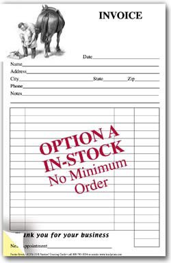 Farrier Business Invoices